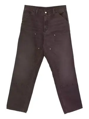 Carhartt Work In Progress Knee-pocket Cotton Jeans - Brown