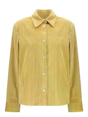 Jacob Cohen Corduroy Button-down Shirt - Yellow
