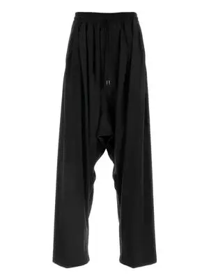 VIVIENNE WESTWOOD Wool Drawstring Trousers - Black