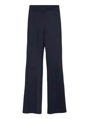 Chiara Boni La Petite Robe Flared Leg Trousers - Blue