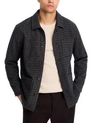 Rails Pascal Plaid Shirt Jacket - Gray Check Plaid
