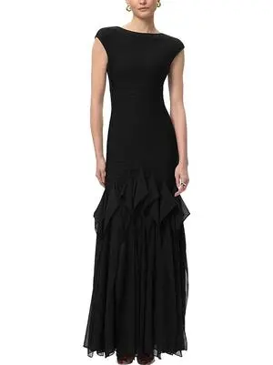 Herve Leger The Mya Gown - Black