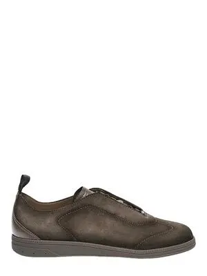 Santoni Low Profile Slip-on Sneakers - Beige