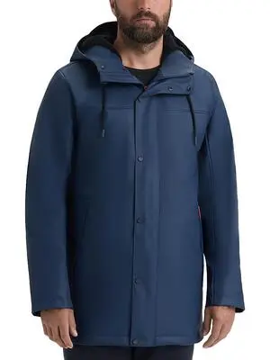 Hunter Padded Rubberized Raincoat - Naval Academy