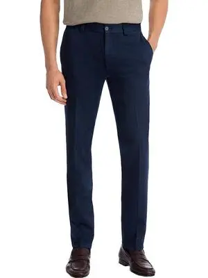 Hugo Hesten Extra Slim Fit Melange Jersey Suit Pants - Dark Blue