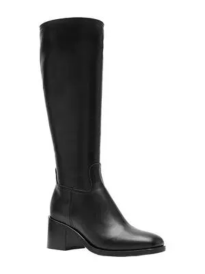 La Canadienne Leather Knee High Boots Black
