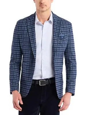 Robert Graham Marvin Knit Sport Coat - Navy