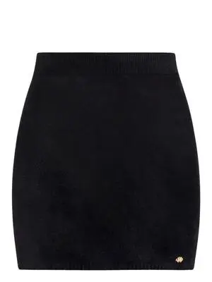 Amiri Knit Mini Skirt - Black