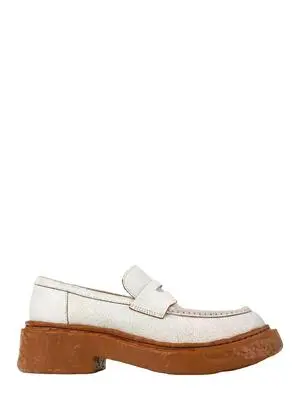 Camper Vamonos Penny Leather Loafers - White
