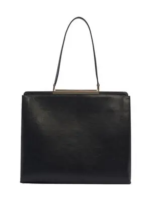 TOM FORD Grained Leather Shoulder Bag - 1n001 Black