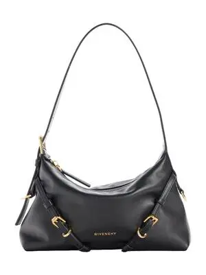 Givenchy Mini Voyou Leather Shoulder Bag - 001-black