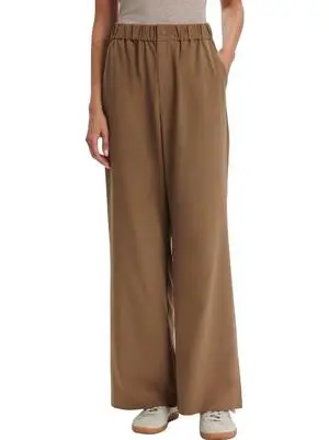 Varley Kayson 2.0 Wide Leg Pants - Taupe Stone