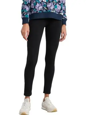 SEASALT CORNWALL Sea Dance Cotton Leggings - Black
