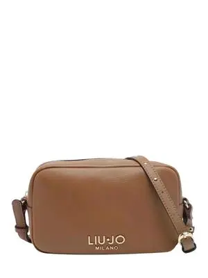 Liu Jo Logo-plaque Shoulder Bag - Brown