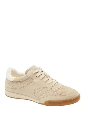 Cole Haan Grandpro Jazlyn Sneaker - Light Sesame Suede
