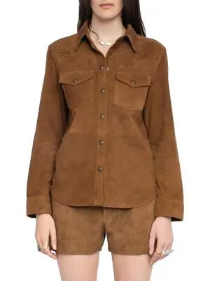 ZADIG&VOLTAIRE Thelma Suede Jacket