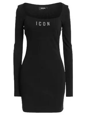Dsquared2 Mini Bodycon Dress - Black