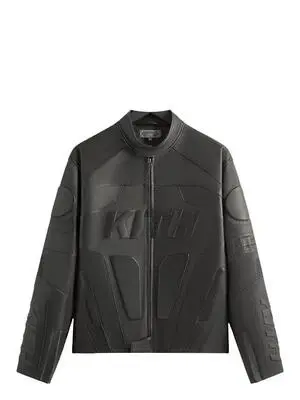 Kith Leather Moto Jacket - Black