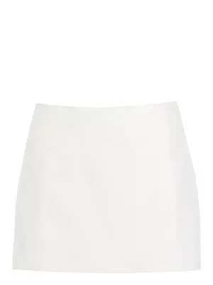 SEROYA Lania Linen Mini Skirt