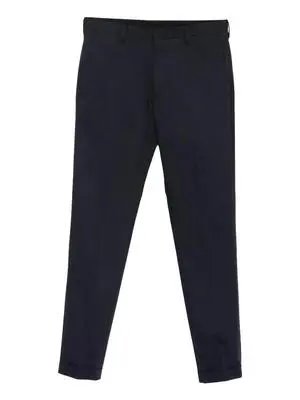 Paul Smith Stretch-cotton Trousers - Blue