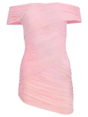 SEROYA Deniz Mesh Mini Dress