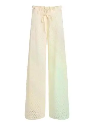 SEROYA Mali Knitted Trousers - Yellow
