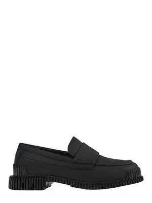 Camper Pix Leather Loafer - Black