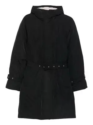 Thom Browne 4-bar Twill Parka - Black