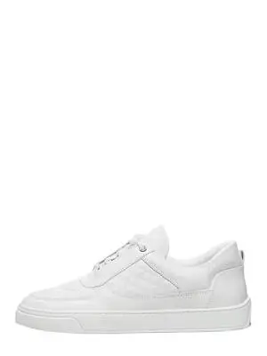 LEANDRO LOPES Faisca Quilted Pattern Sneakers - White
