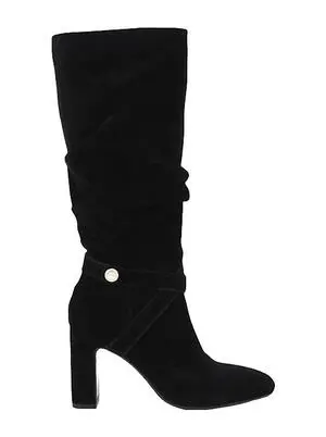 Carvela Jackpot Slouch Suede Knee-high Boots - Black