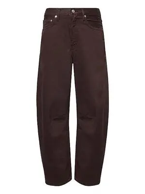 Citizens Of Humanity Miro Wide-Leg Denim Jeans Carob (dk Brown)