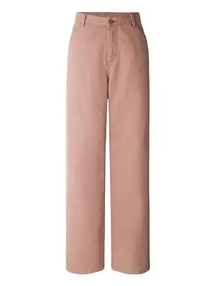 Soeur Calvin Straight-leg Mid-rise Jeans - Rose Blush