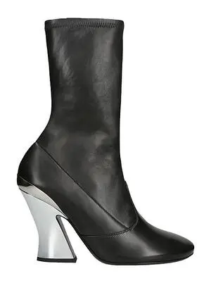 Givenchy Sculpted Leather Ankle Boots - Black/comb