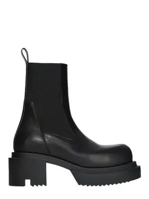 Rick Owens Concordians Beatle Bogun Boots - Black