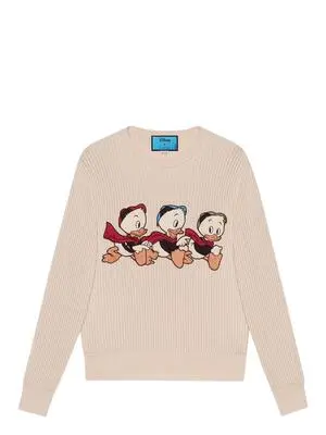 Gucci X Disney Donald Duck Wool Sweater - Tan
