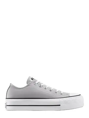 CONVERSE Chuck Taylor All Star Lift Platform Low Top Sneakers Grey