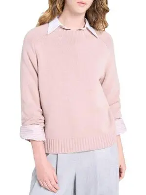 TWP Cashmere Crewneck Sweater - Blush