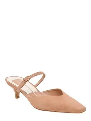Dolce Vita Morgen Mary Jane Mule Toffee Suede