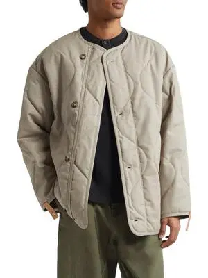 JW Anderson Quilted Jacket - Clay Melange