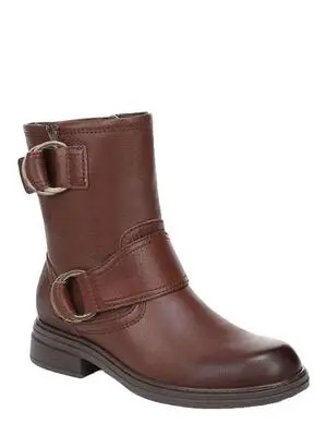 Naturalizer Optimus Moto Boots Cappuccino Brown