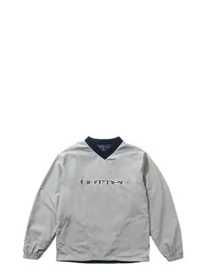 BUTTER GOODS Dugout Reversible Pullover - Grey /navy