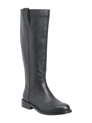 SOFFT Leather Knee High Boots - Black