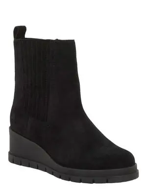 Lucky Brand Platform Wedge Bootie Black