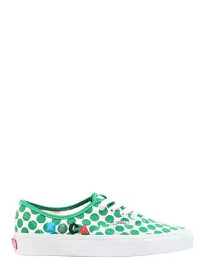 VANS X Moca Authentic Polka-dot Sneakers - Green