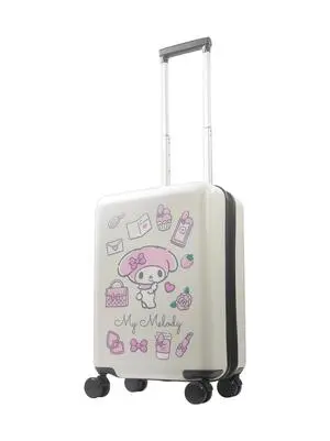 FUL Sanrio My Melody 22.5" Hardside Carry-on Spinner - White