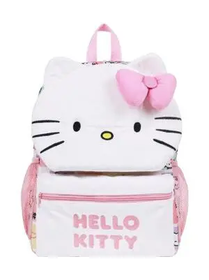 FUL SANRIO Plush Face Backpack With 3d Bow - Multi