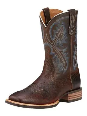 Ariat Quickdraw Western Boots - Brown Oiled Rowdy
