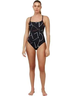 GOTTEX Kai Square Neck One Piece - Multi Black