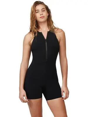 GOTTEX Swim Shady High Neck Swim Romper - Black