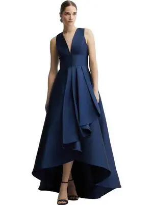 Coast Sleeveless Plunge Maxi Dress - Navy
